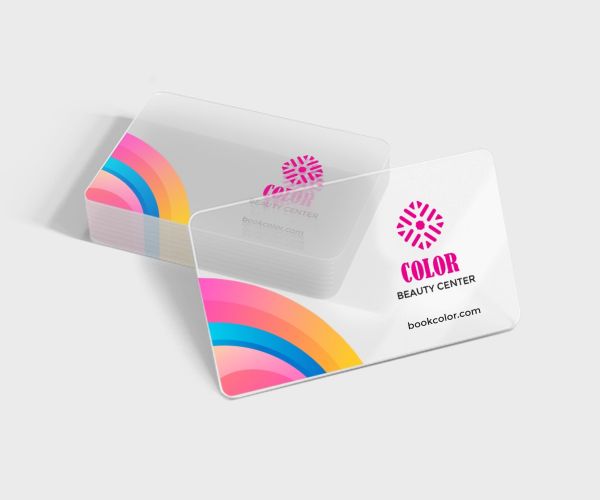 Clear Plastic Business Card Printing, Plastic Business Cards in Los ...