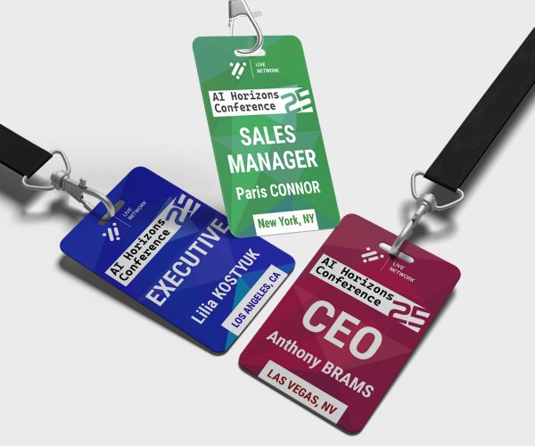 Event Badges, Custom VIP Event Badge Printing | AxiomPrint