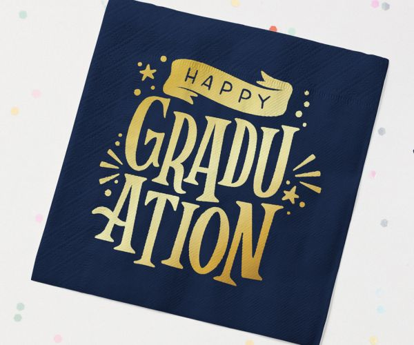 Personalized Graduation Napkins, Custom Personalized Graduation Napkin ...