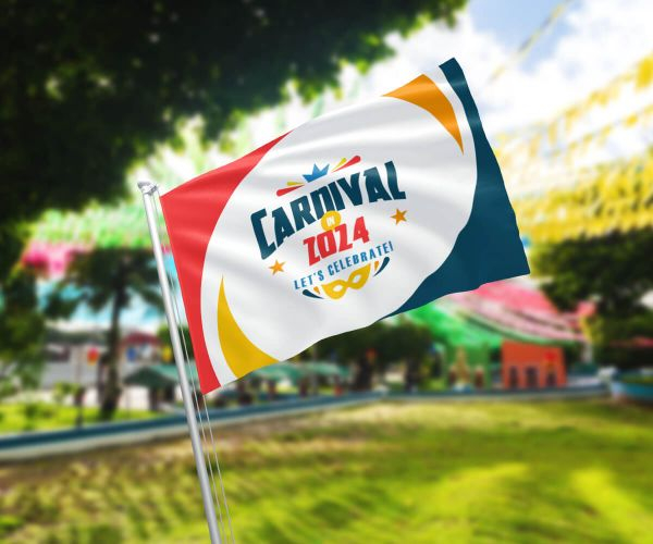 Custom Pole Flag Printing, Custom 3x5 Flag with Grommets