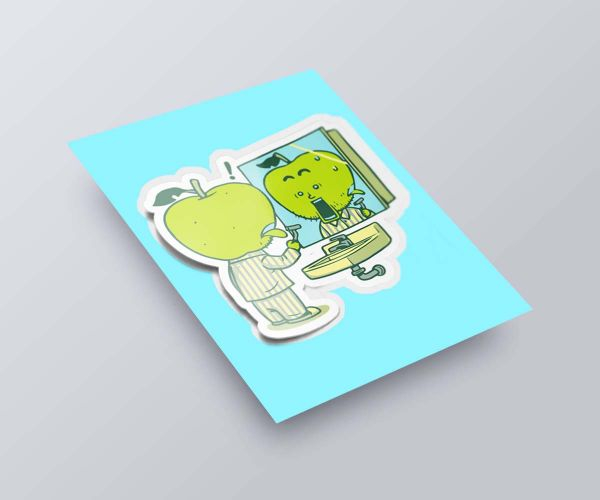 Kiss Cut Stickers, Kiss-Cut Sticker Printing, Custom Kiss Cut Stickers