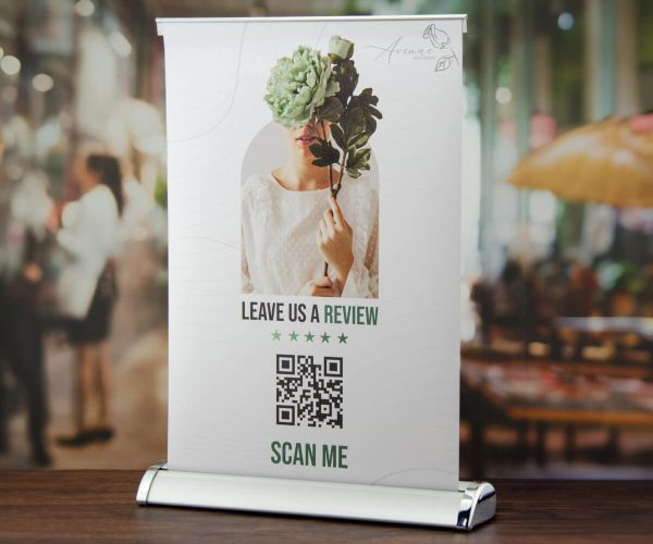 Table Top Banner, Table Top Retractable Banner Display Stand