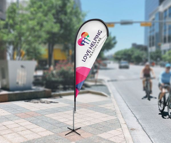 Teardrop Flags, Custom Teardrop Flag Printing, Teardrop Flag Sign ...