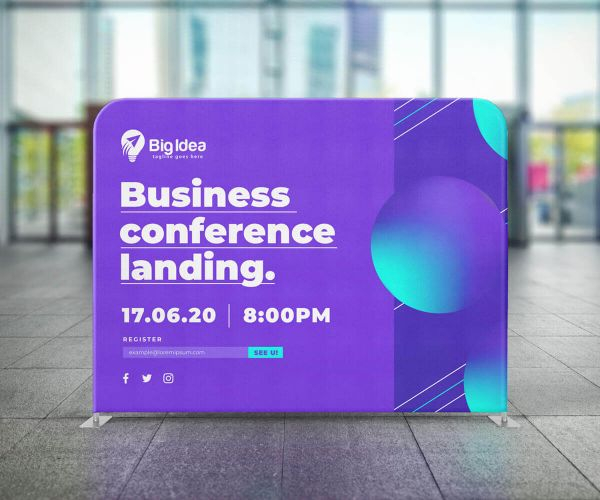 Tension Fabric Backdrop Printing, Stretch Fabric Backdrop Display